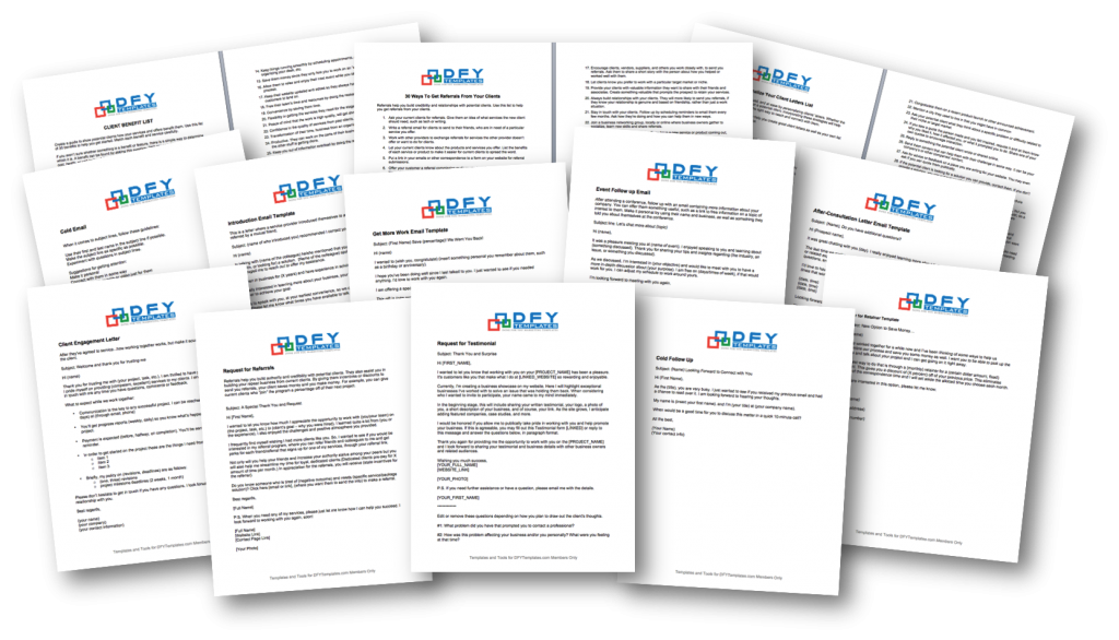 Client Acquisition Templates