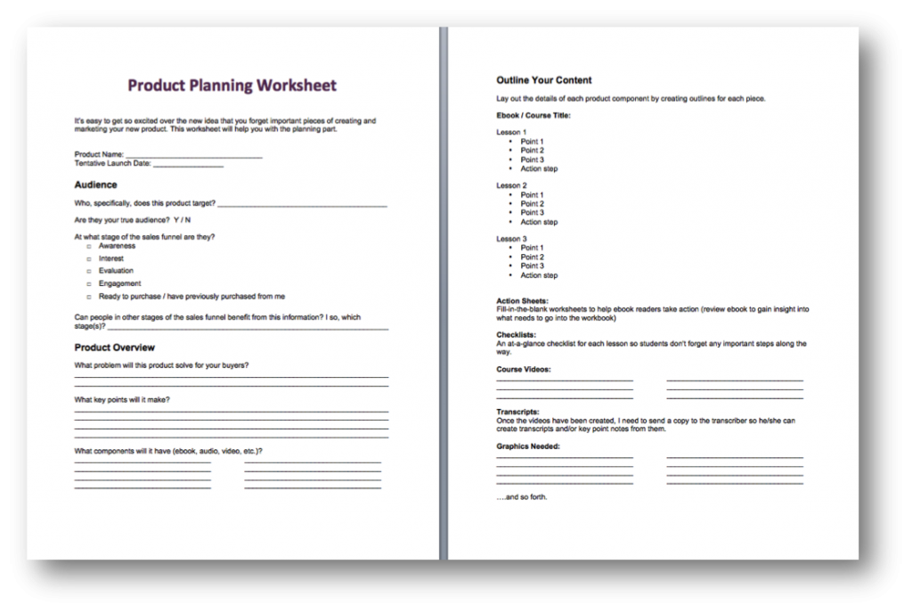 Marketing & Promotion Planning