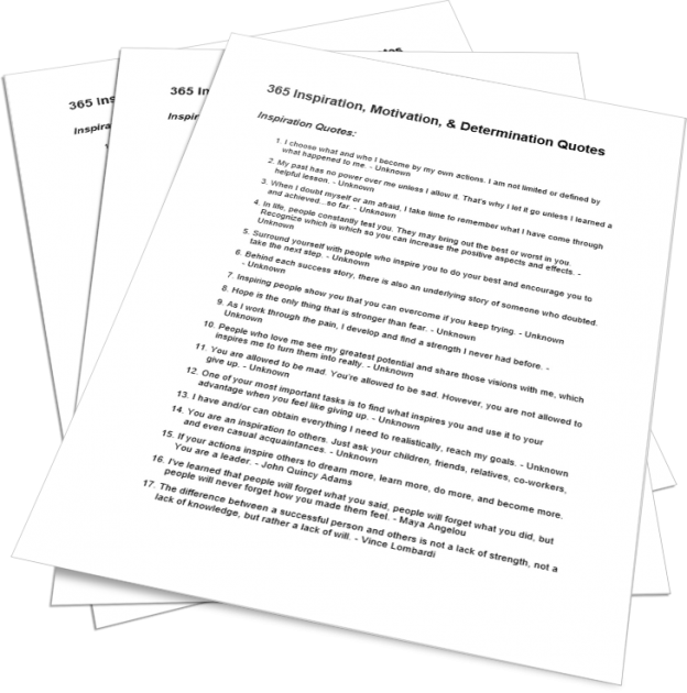 365 Days of Inspiration PLR