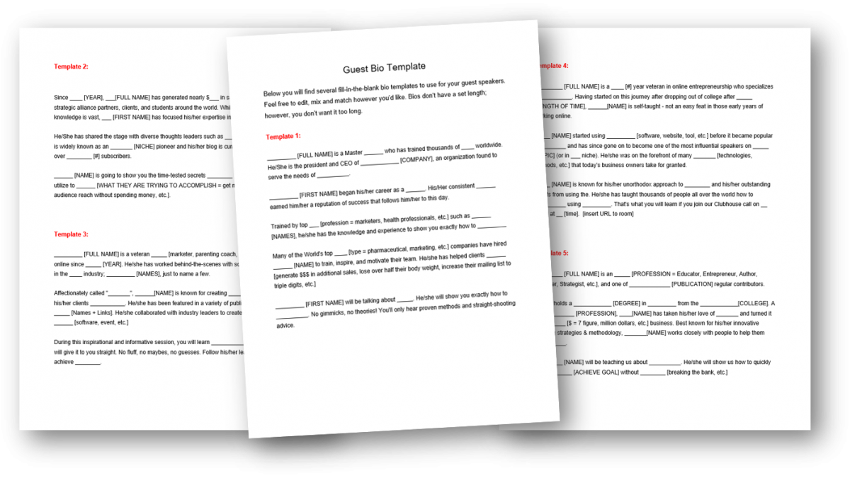 Clubhouse PLR - DFYTemplates.com