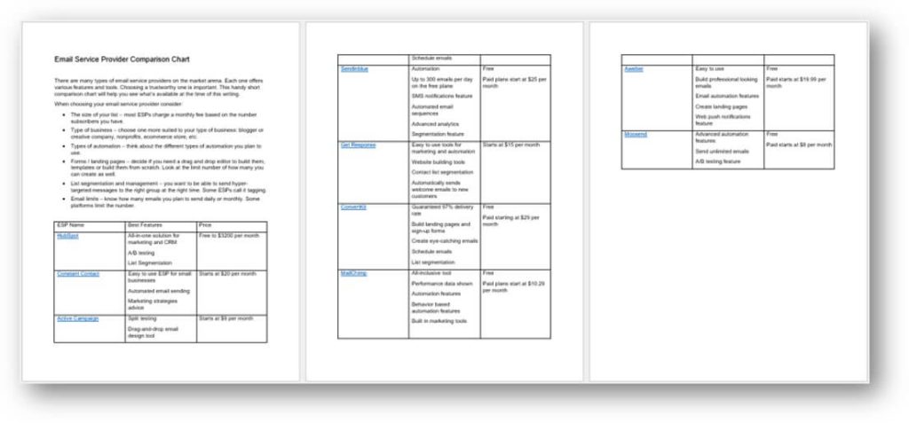 Short Opt-in or Landing Page Template