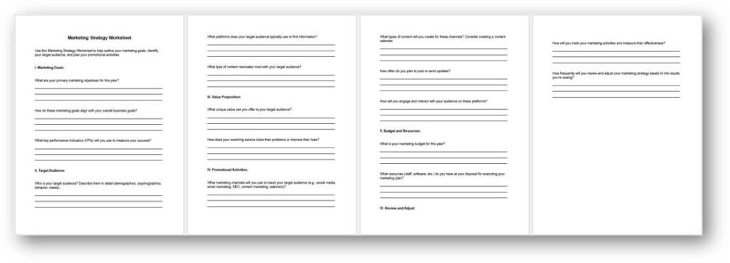 Marketing Yourself as a Coach Templates PLR - DFYTemplates.com